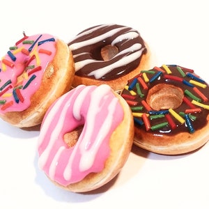 Donut Ring Jewelry // Miniature Food Jewelry, Realistic Food Charms ...