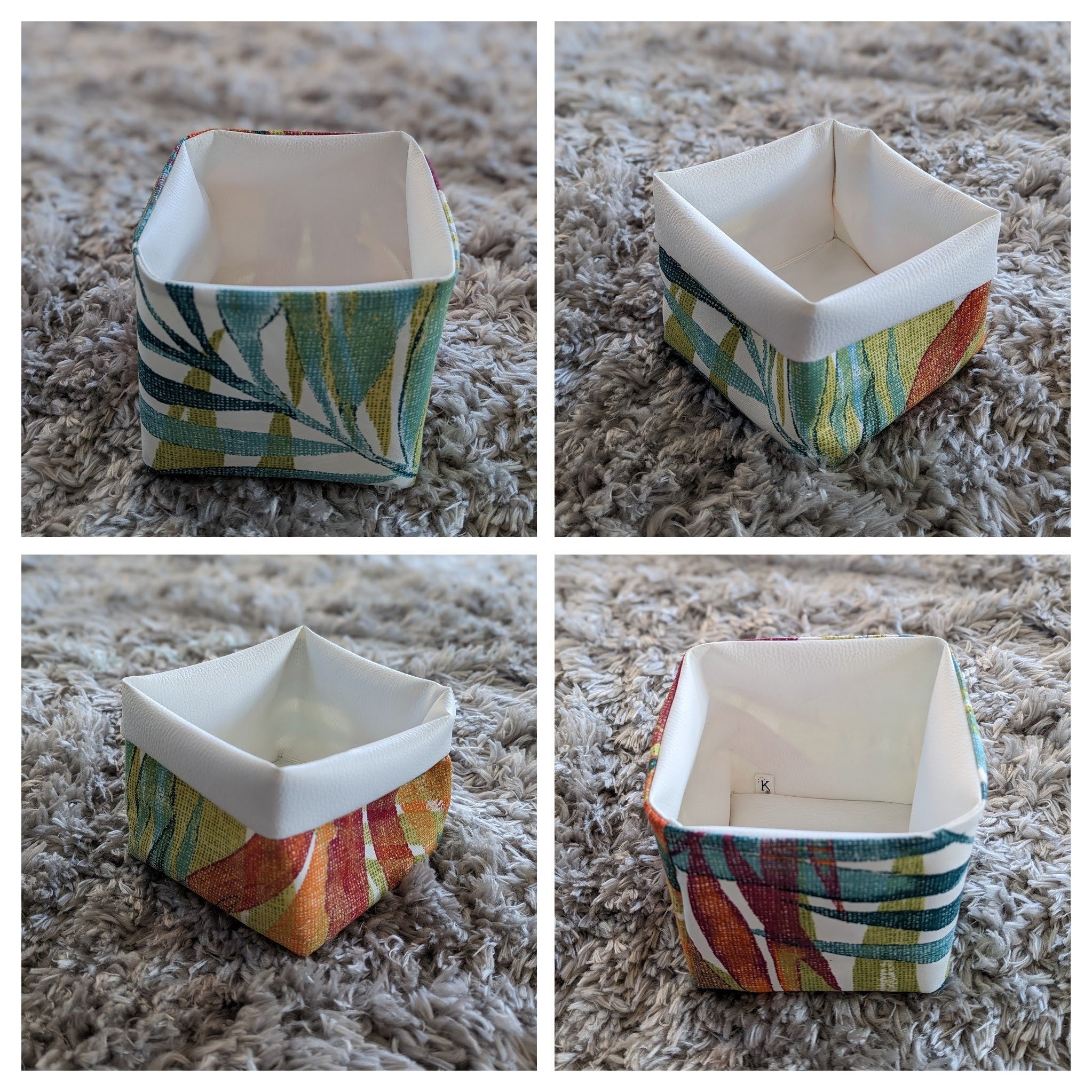 Medium Size Baskets / Fabric Baskets / Organizer Baskets / Storage ...