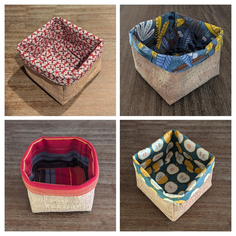 Medium Size Baskets / Fabric Baskets / Organizer Baskets / Storage ...