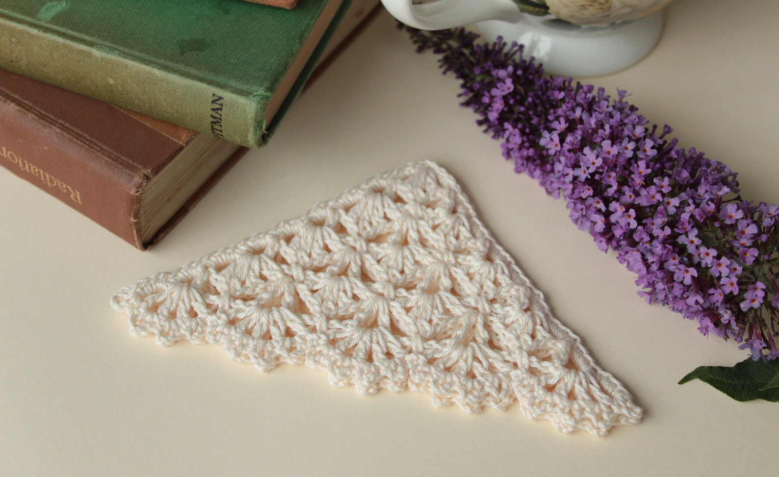 Crochet Corner Bookmark PDF Pattern/ Vintage Lace Crochet Bookmark ...