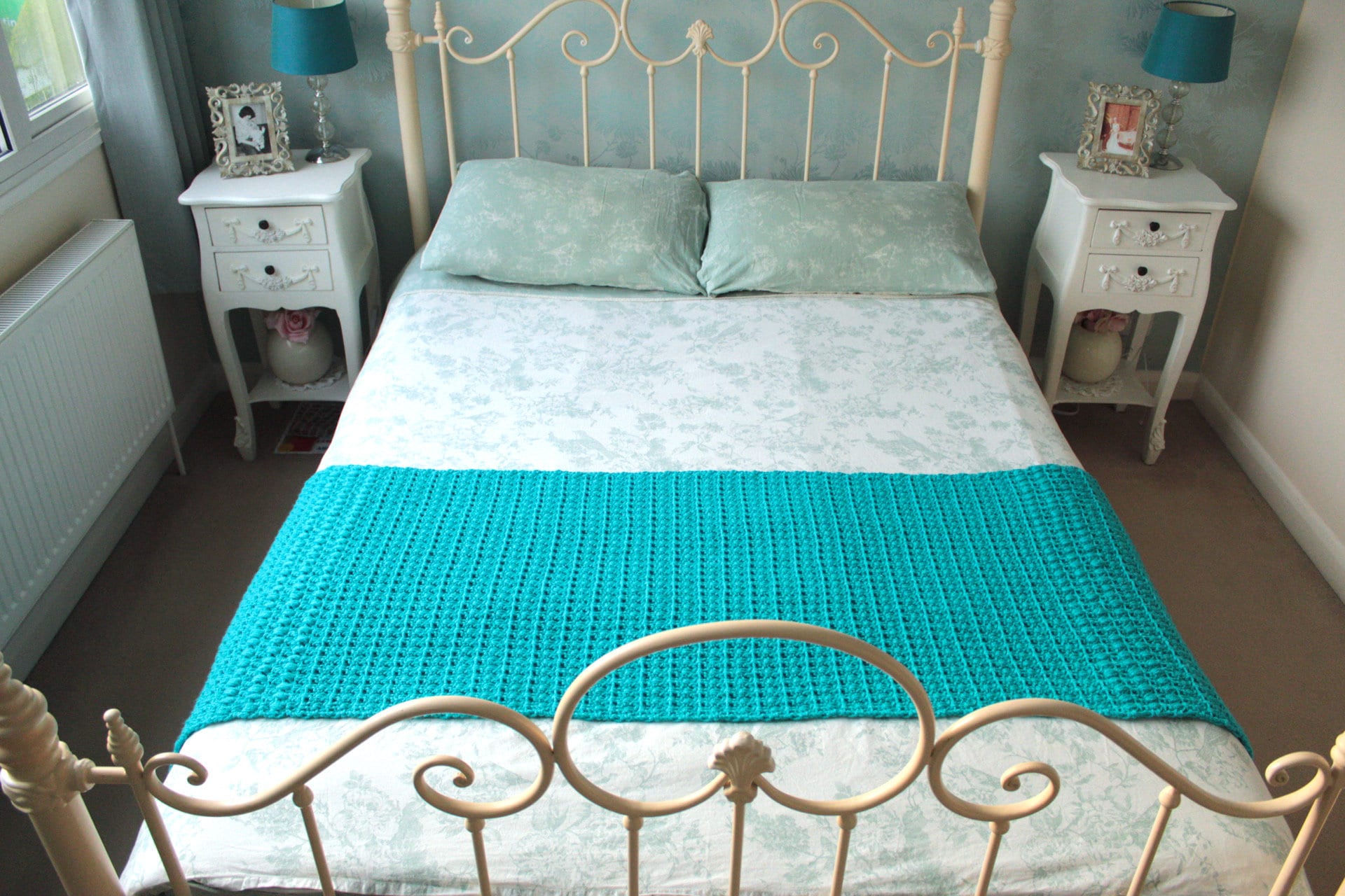 Valentina Bed Runner Crochet PDF Pattern/ Crochet Bed Runner - Etsy