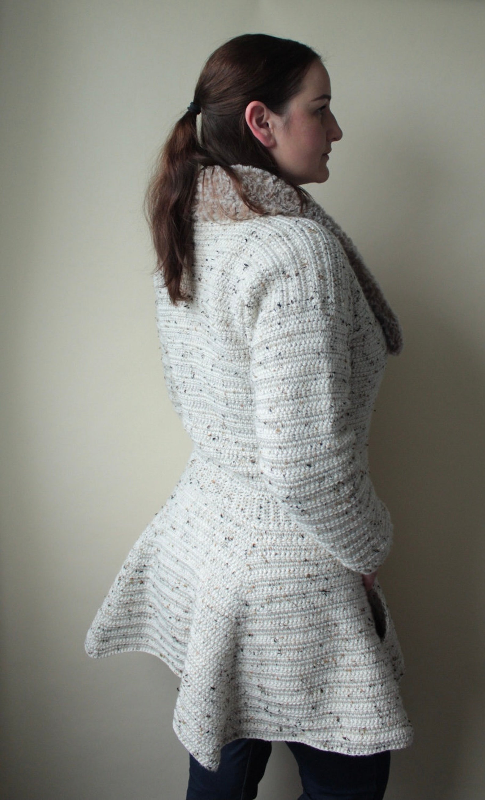 Crochet Coat Pattern/ Crochet Jacket/ Women's Crochet Coatigan/ Crochet ...
