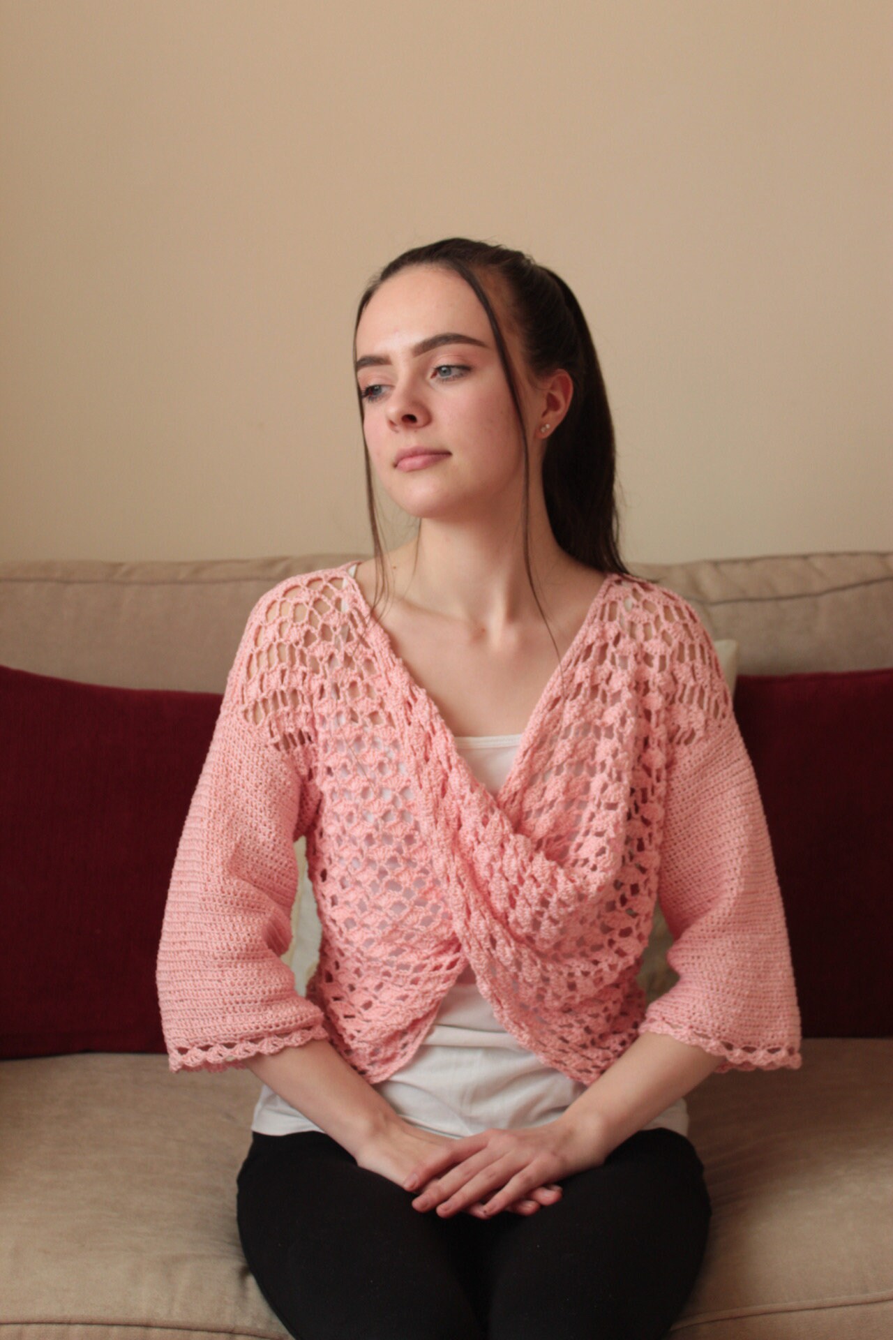 Crochet Lace Sweater Pattern PDF/ Crochet Lace Pullover for - Etsy