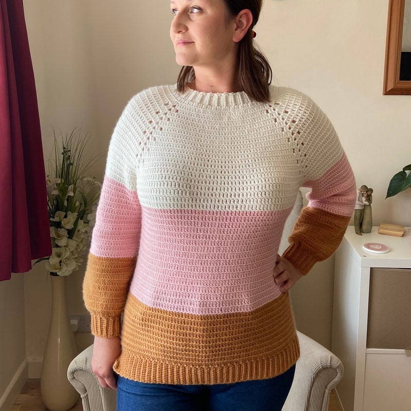 Crochet Color Block - Etsy