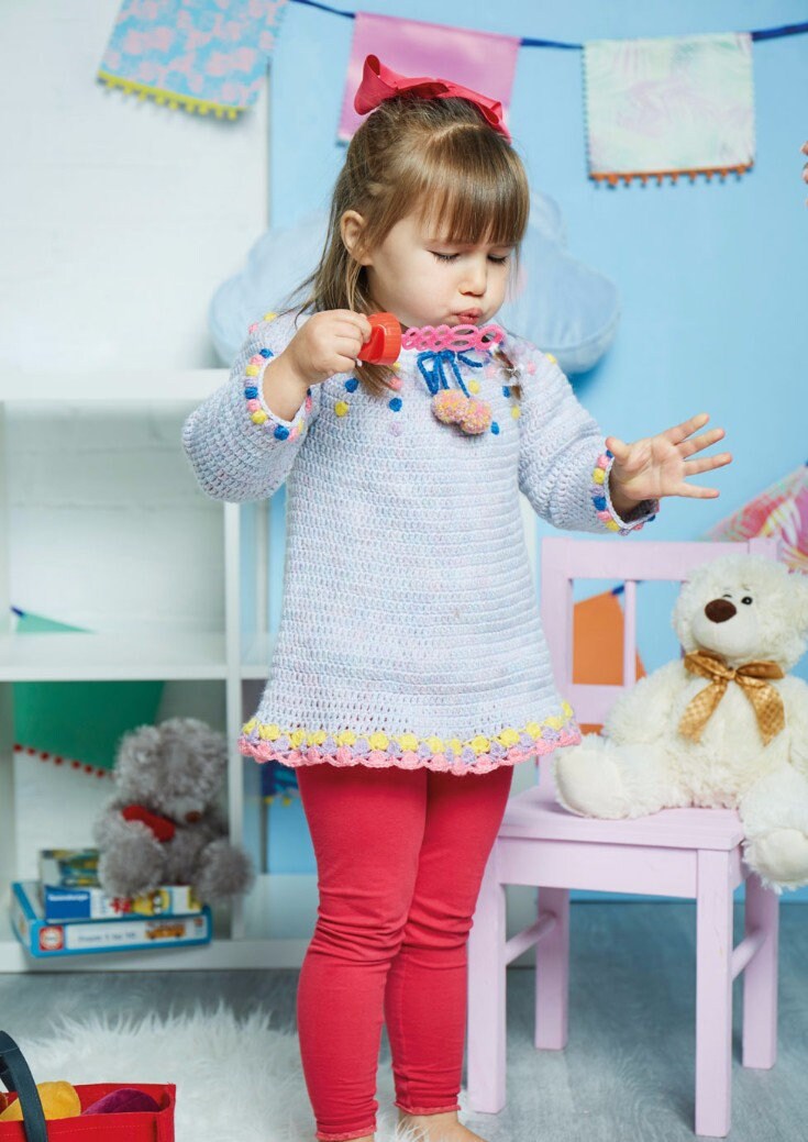 Crochet Tunic/ Crochet Girl's Top/ Crochet Pattern/ - Etsy