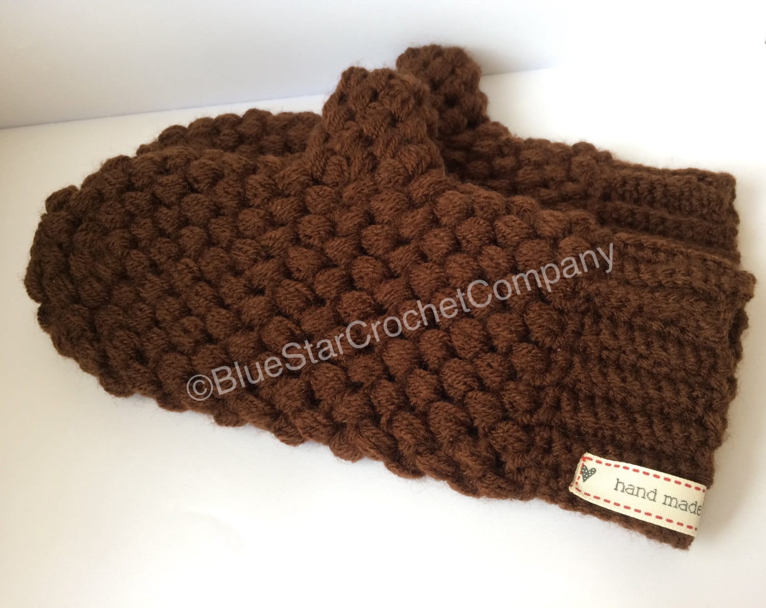 Puff Stitch Crochet Mittens -crochet Pattern -instant Download -pdf ...