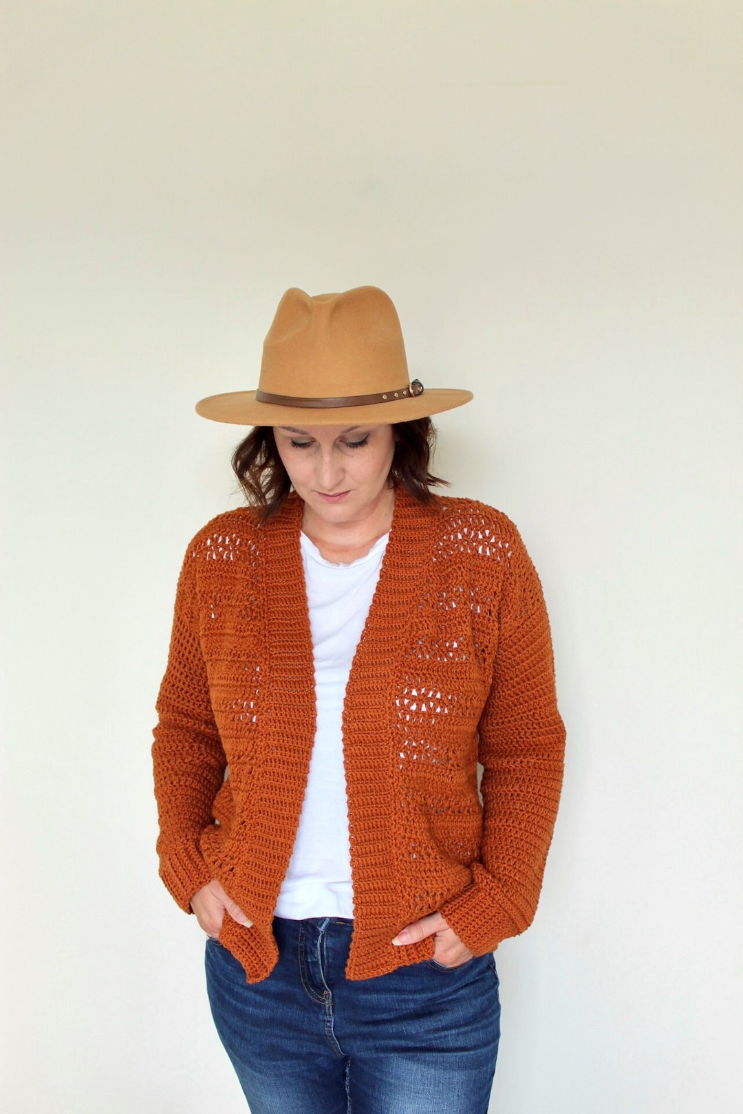 Crochet Cardigan PDF Crochet Pattern/ Women's Crochet Cardigan/ Fall ...