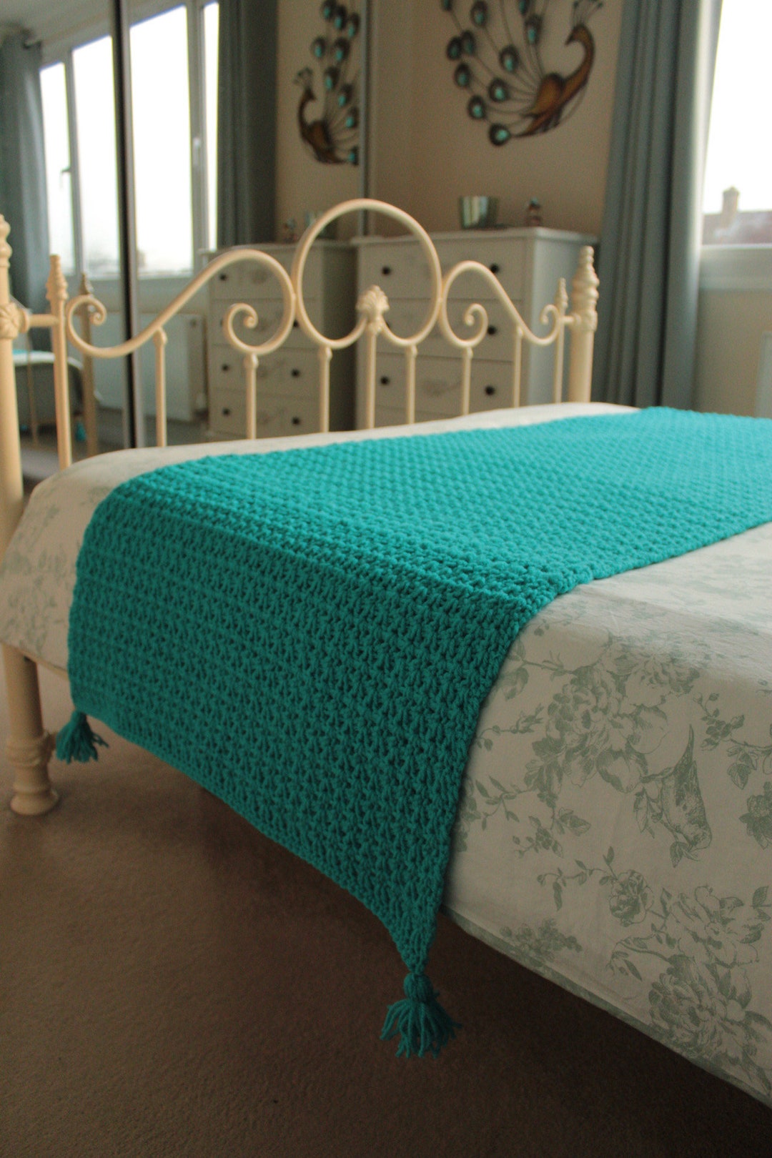 Valentina Bed Runner Crochet PDF Pattern/ Crochet Bed Runner Pattern ...