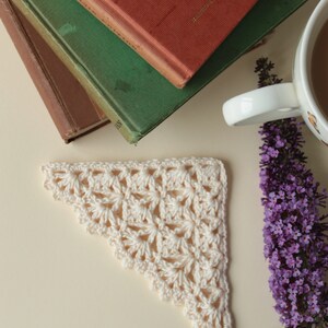 Crochet Corner Bookmark PDF Pattern/ Vintage Lace Crochet Bookmark ...