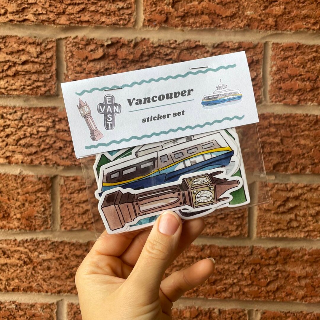 Vancouver Sticker Pack - Etsy
