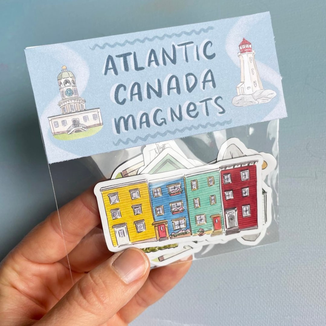 Atlantic Canada Magnet Pack - Etsy