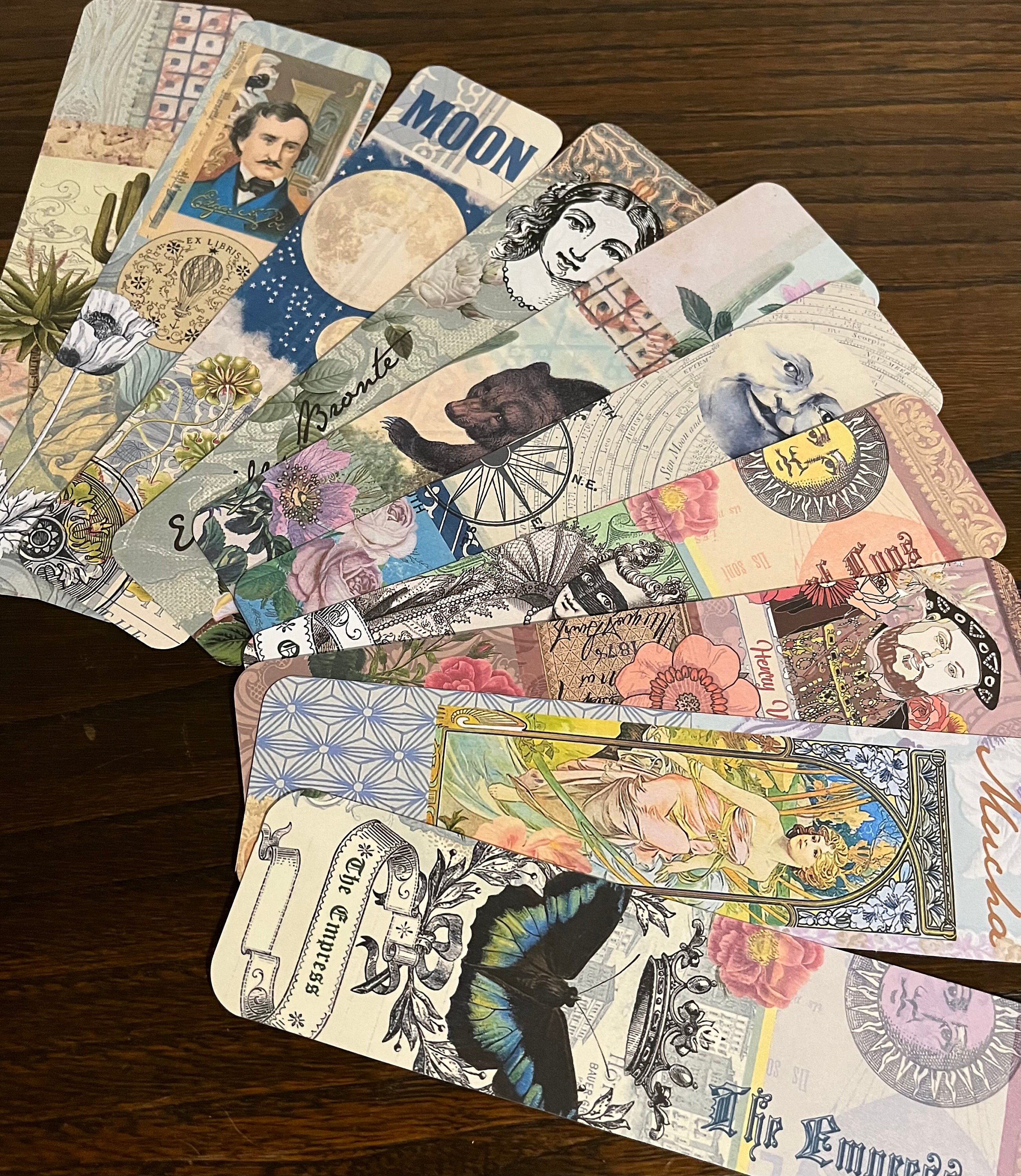 20 Historical Style Bookmarks. A Mix of 20 Bookmarks From My Etsy Shop ...