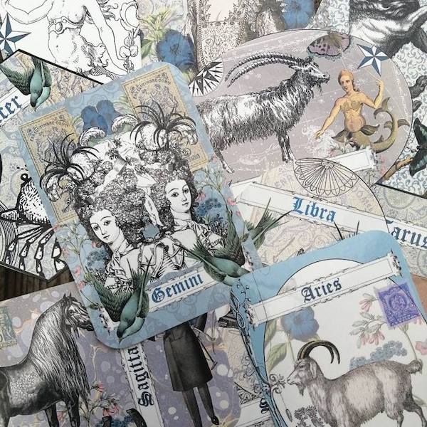 Zodiac Stickers - Etsy