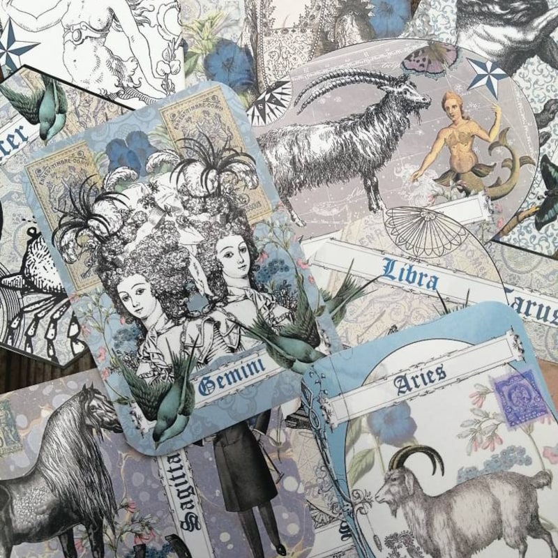 Zodiac Stickers - Etsy