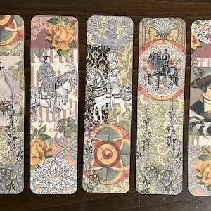 Medieval Bookmarks. A Set of Ten Medieval Inspired Bookmarks - Etsy