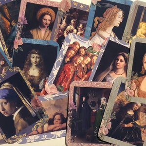 18 Beautiful Renaissance Style Painting Stickers. Well Known ...