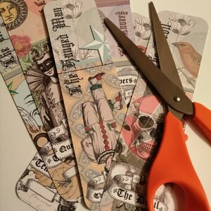 Tarot Bookmarks Can Be Used for Journals and Card Making - Etsy