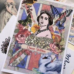 Queen Victoria Postcards. Illustrated Postcards of the English Queen ...