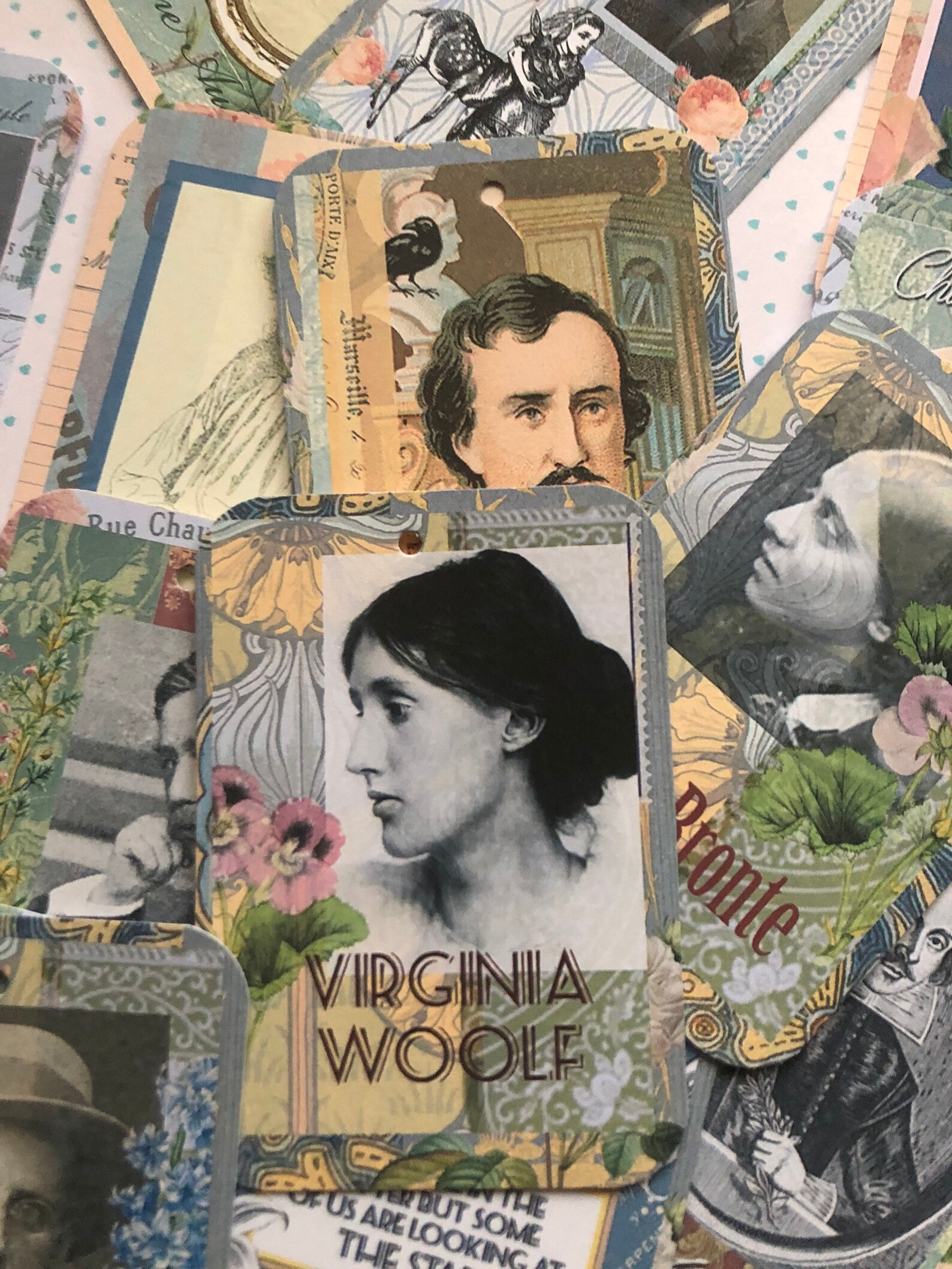 Author Stickers. Vintage Style Stickers of Well Known Authors - Etsy