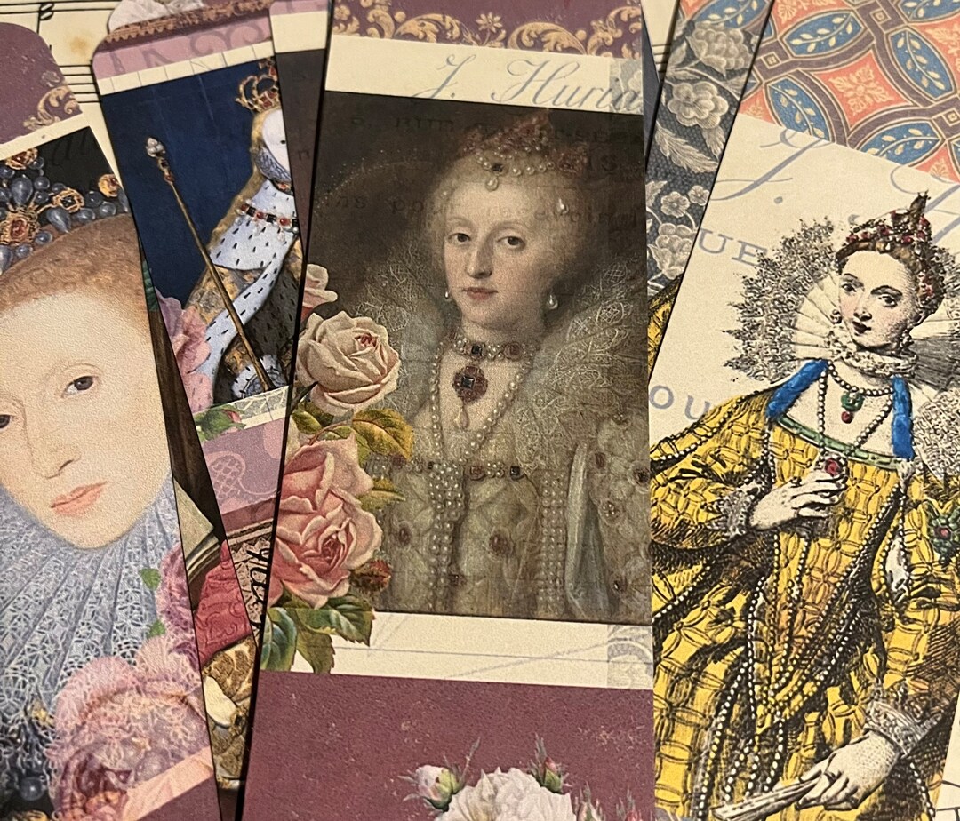 Queen Elizabeth 1st Bookmarks. Ten Pretty Bookmarks Featuring Queen ...