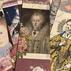 Queen Elizabeth 1st Bookmarks. Ten Pretty Bookmarks Featuring Queen ...