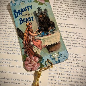 Beauty and the Beast Bookmarks. Pretty Bookmarks With a Beauty and the ...