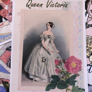 Queen Victoria Postcards. Illustrated Postcards of the English Queen ...