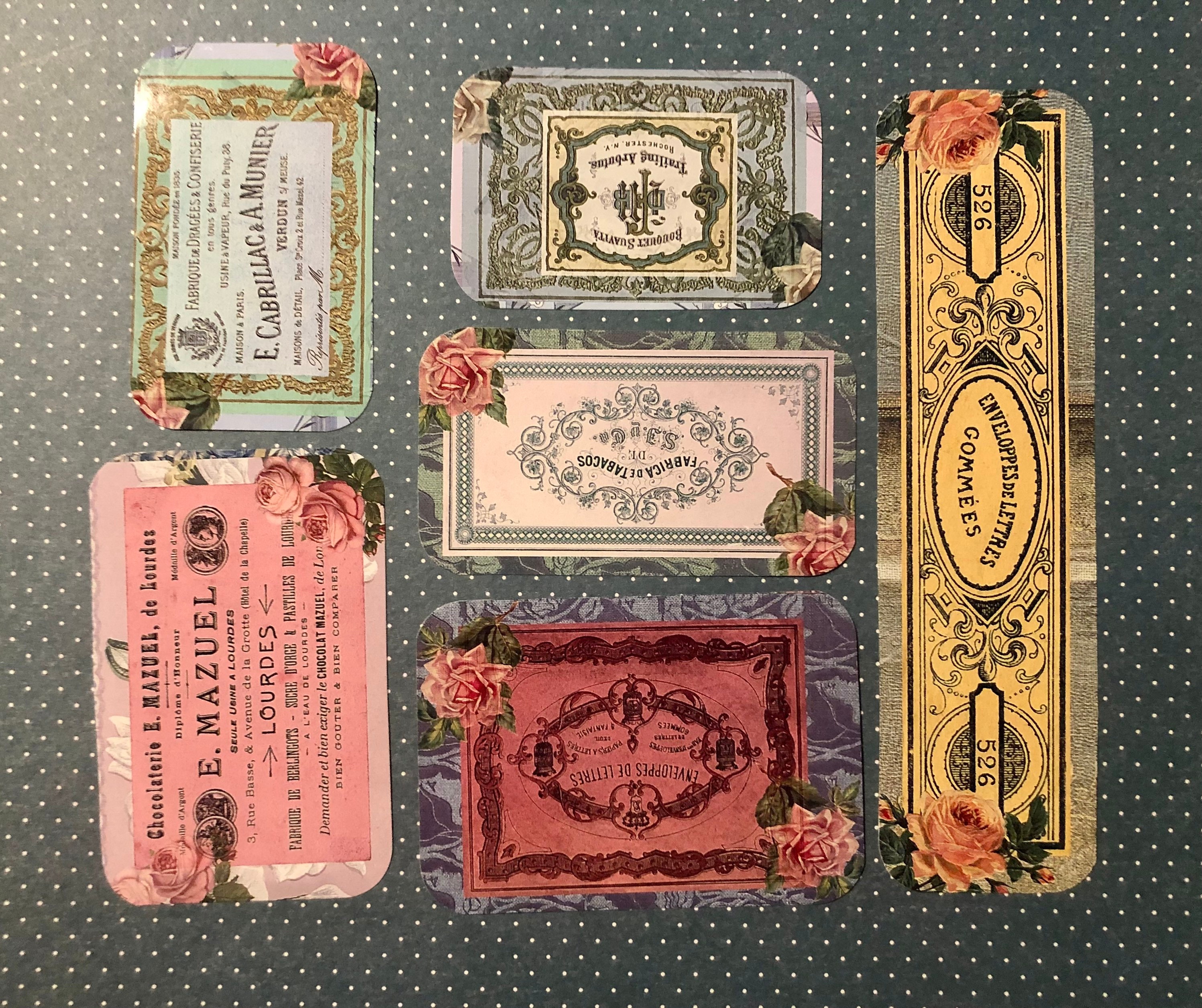 Label Stickers Old Fashion Label Stickers Junk Journal - Etsy UK