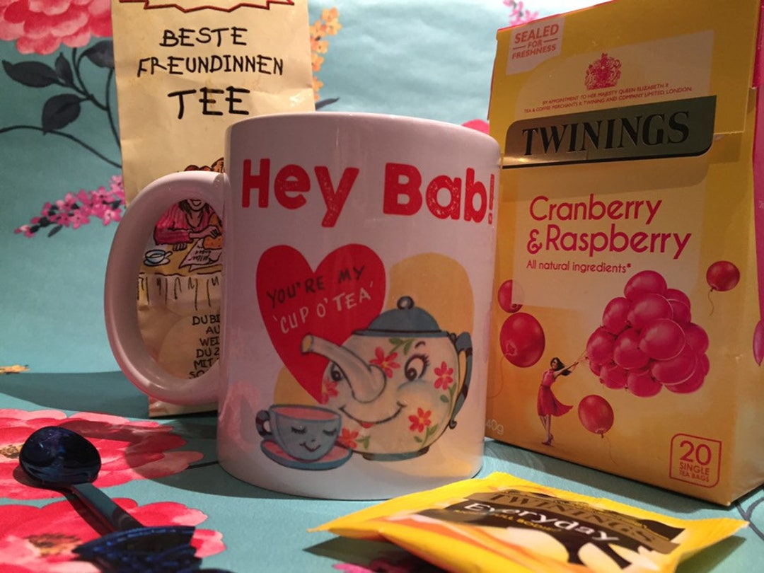 Black Country Mug, Hey Bab Your My Cup of Tea. Wolverhampton Slang Cup ...