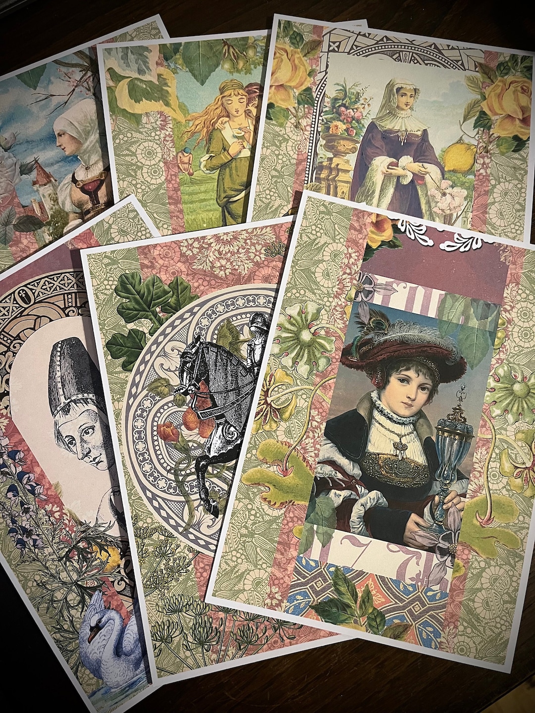 Medieval Postcards. Medieval Inspired Postcards Using Vintage Imagery ...