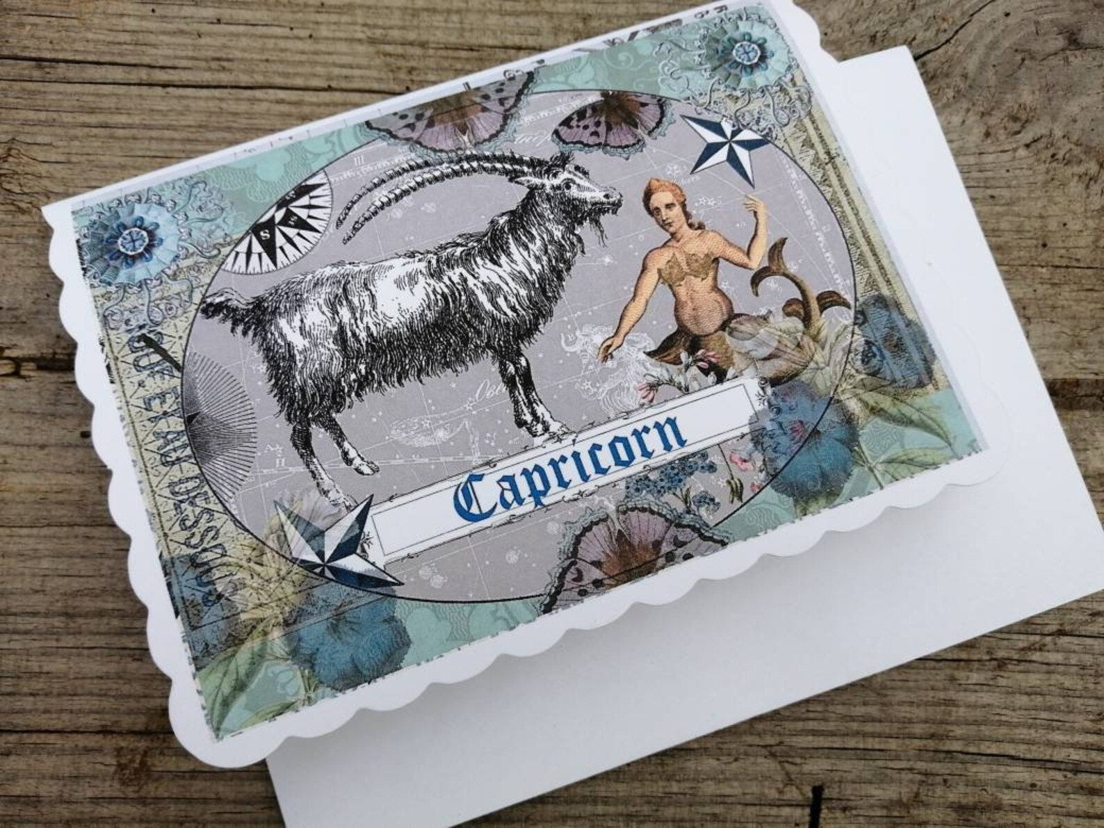 Zodiac Sign Cards - Etsy UK