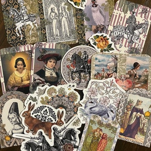 Medieval Stickers. 18 Medieval Inspired Stickers - Etsy