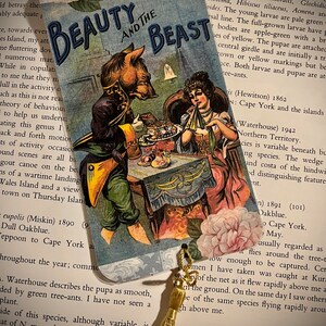 Beauty and the Beast Bookmarks. Pretty Bookmarks With a Beauty and the ...