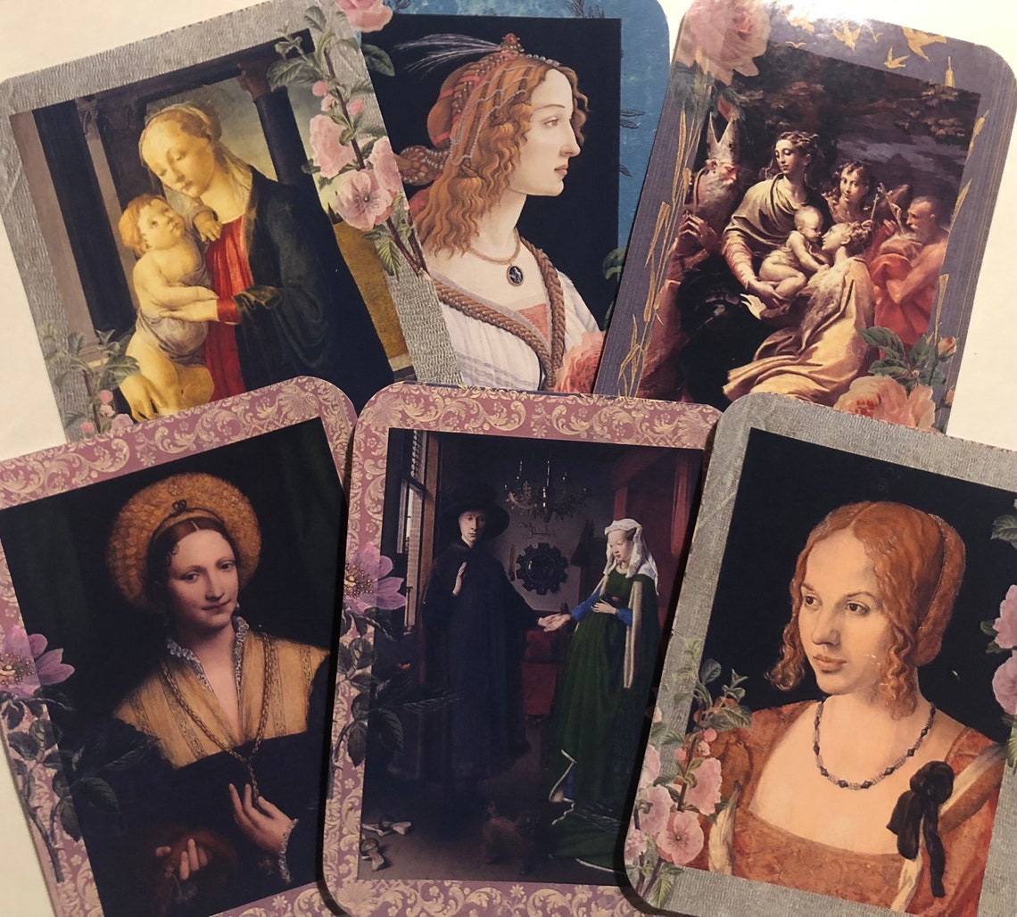 18 Beautiful Renaissance Style Painting Stickers. Well Known | Etsy
