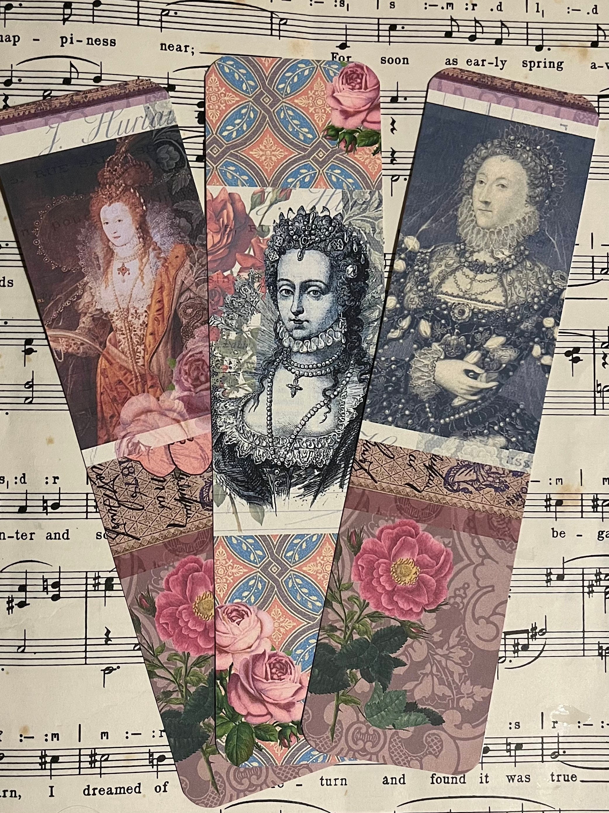 Queen Elizabeth 1st Bookmarks. Ten Pretty Bookmarks Featuring Queen ...