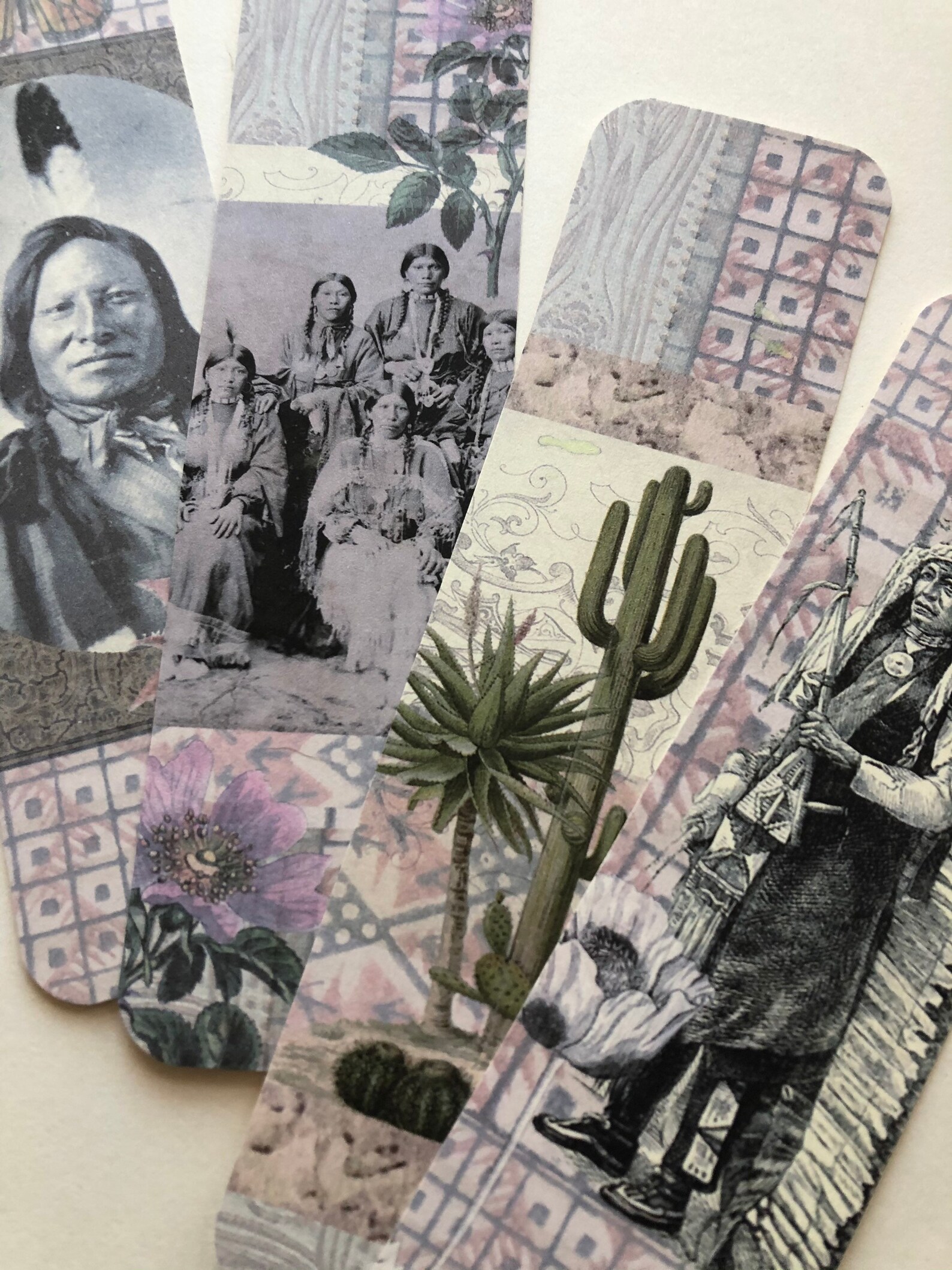 Native American Indian Bookmarks. Vintage Inspired Bookmarks | Etsy