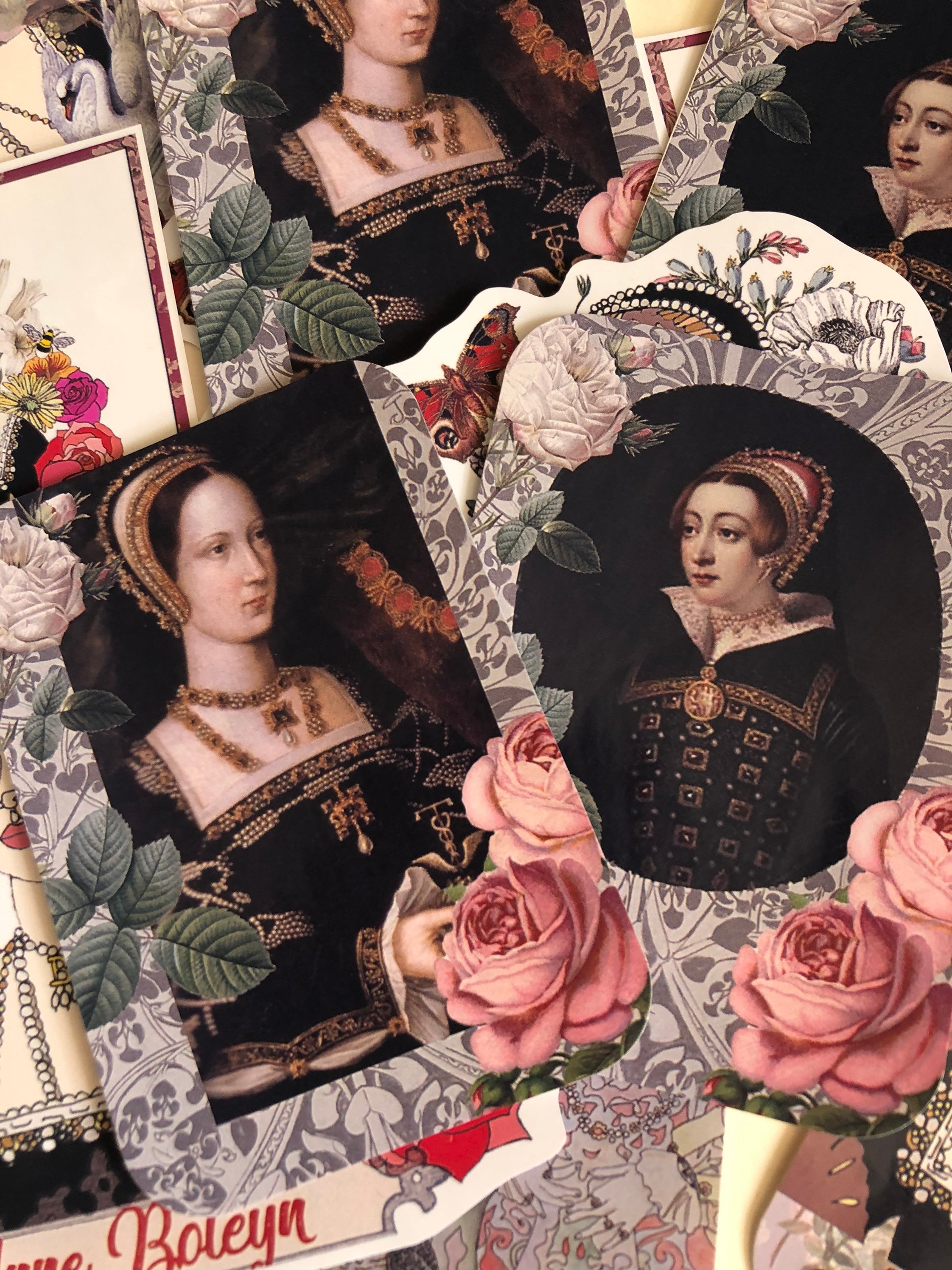 Anne Boleyn Stickers - Tudor Style Stickers - Etsy UK