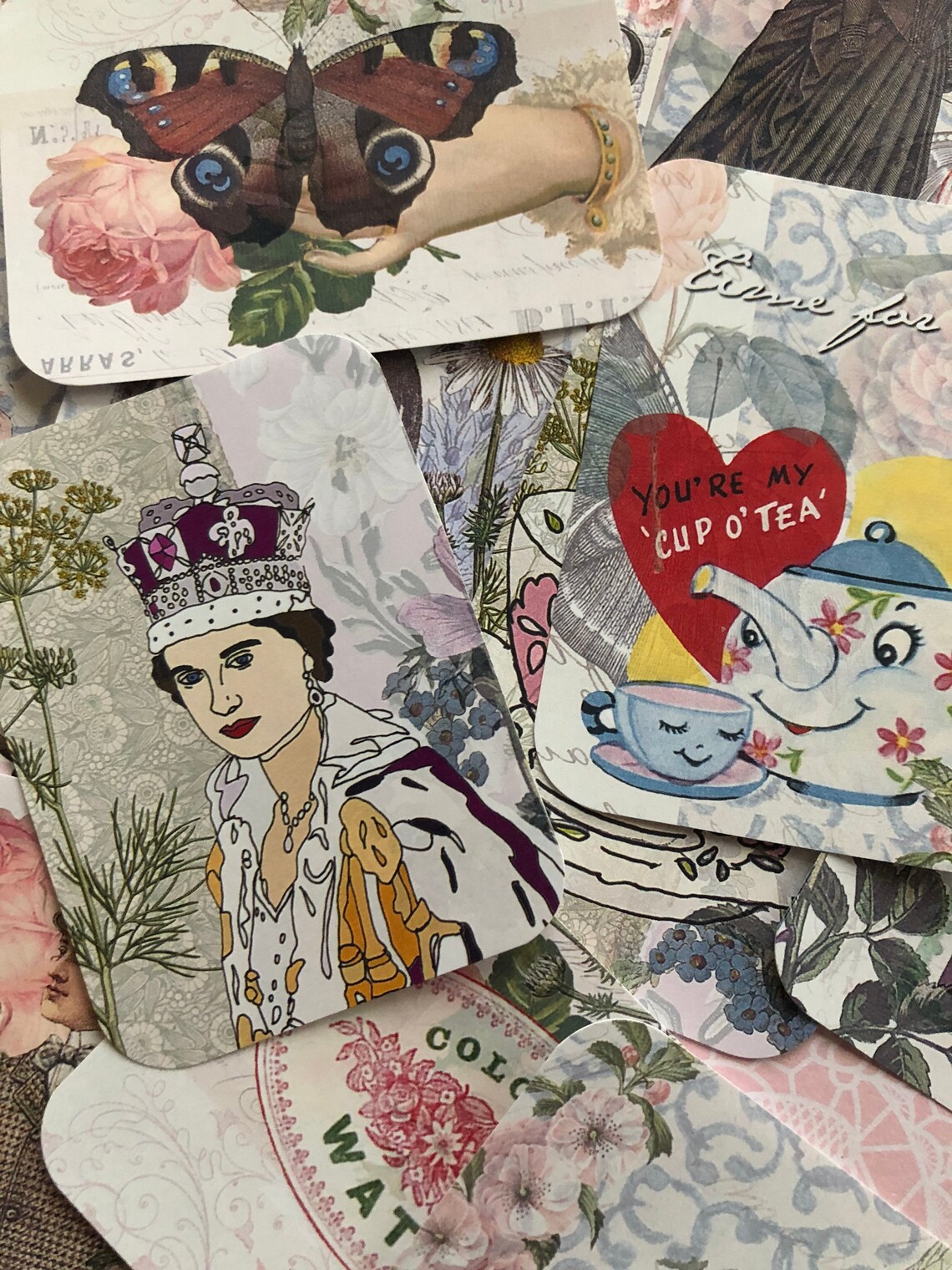 British Culture Stickers, Anglophile Scrapbook Decals, Handmade - Etsy UK