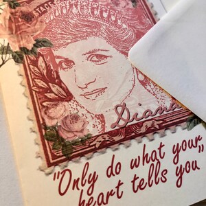 Princess Diana Greetings Card - Etsy UK
