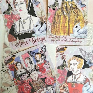 Henry VIII Stickers, Anne Boleyn, Tudor, Catherine of Aragon, Jane ...