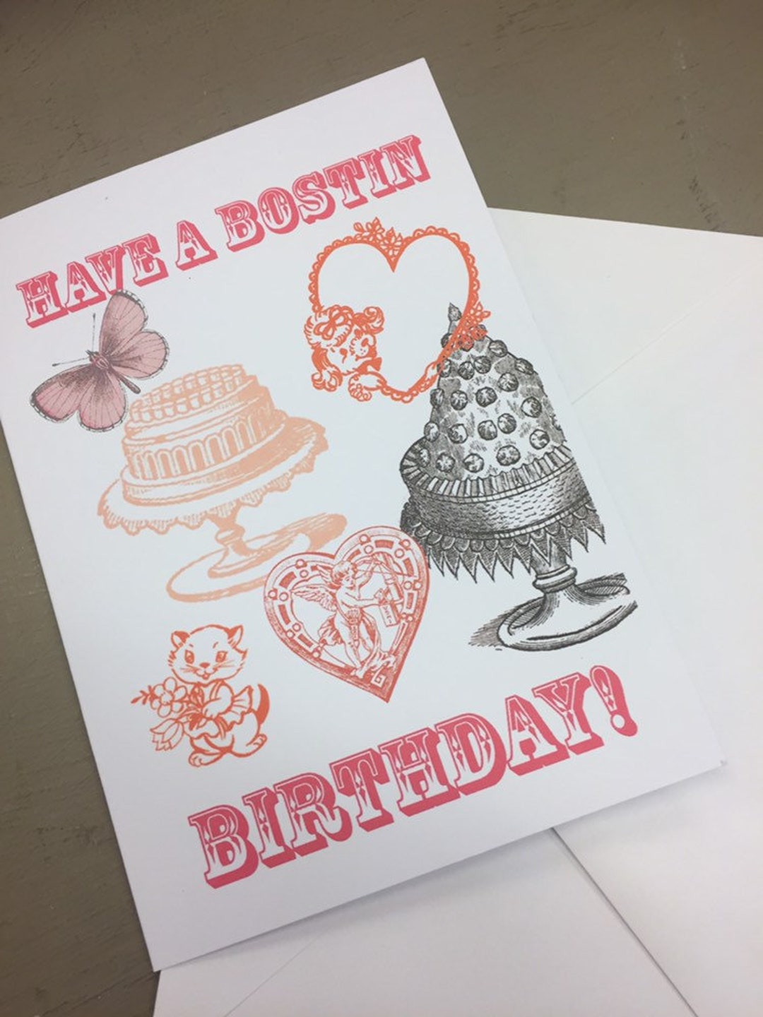 Black Country Greetings Card Have a Bostin Birthday. Wolverhampton ...