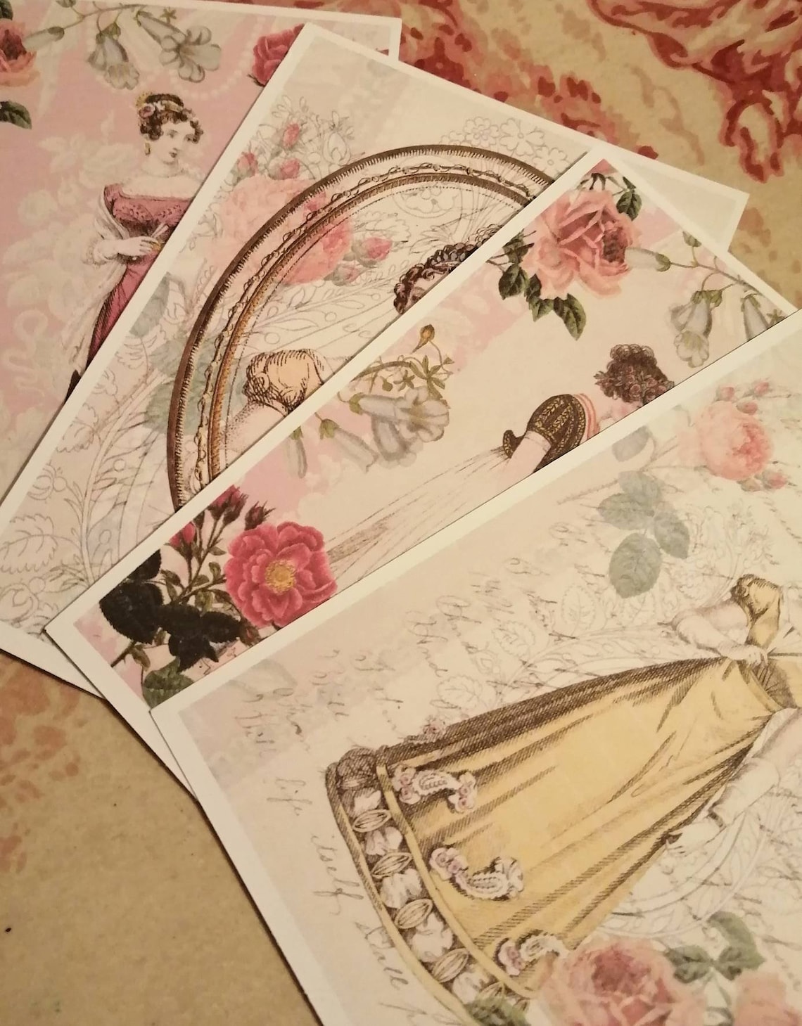 Jane Austen postcards. Pretty postcards with the English | Etsy
