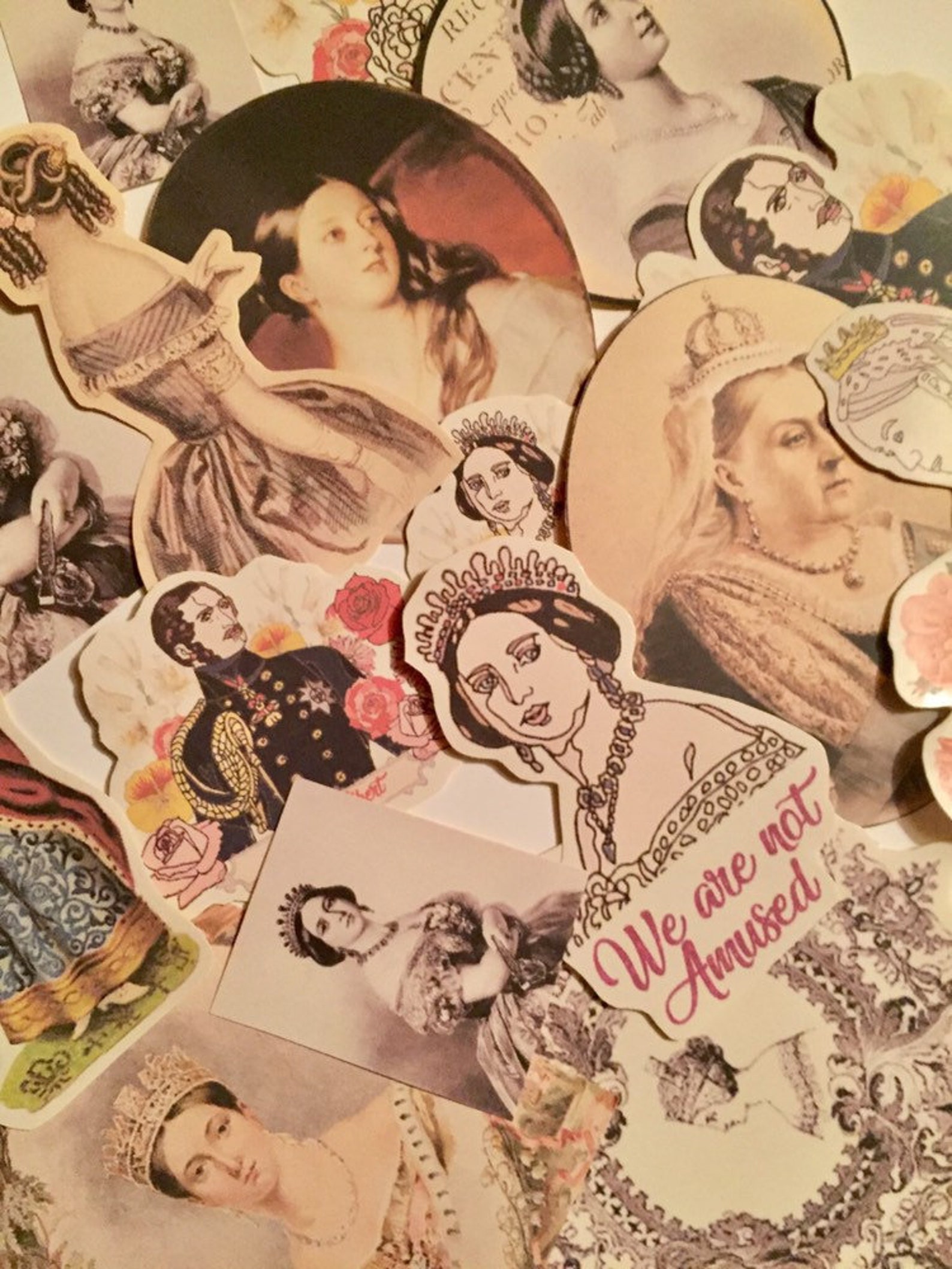 Queen Victoria Stickers. Stickers for Your Laptop Journal - Etsy