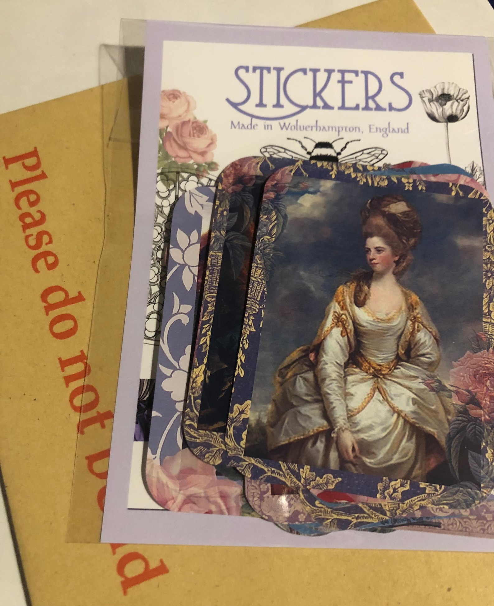 18 Beautiful Renaissance Style Painting Stickers. Well Known - Etsy