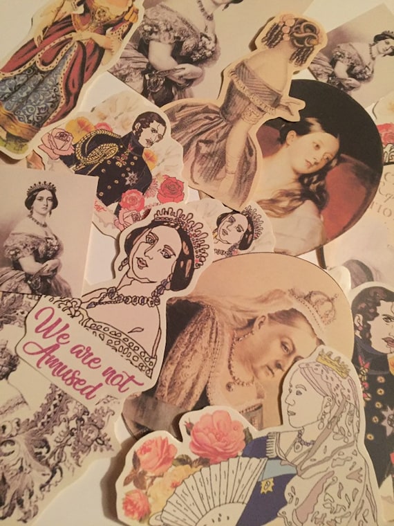 Queen Victoria Stickers. Stickers for Your Laptop Journal - Etsy
