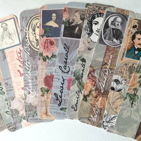 Victorian Bookmarks - Etsy