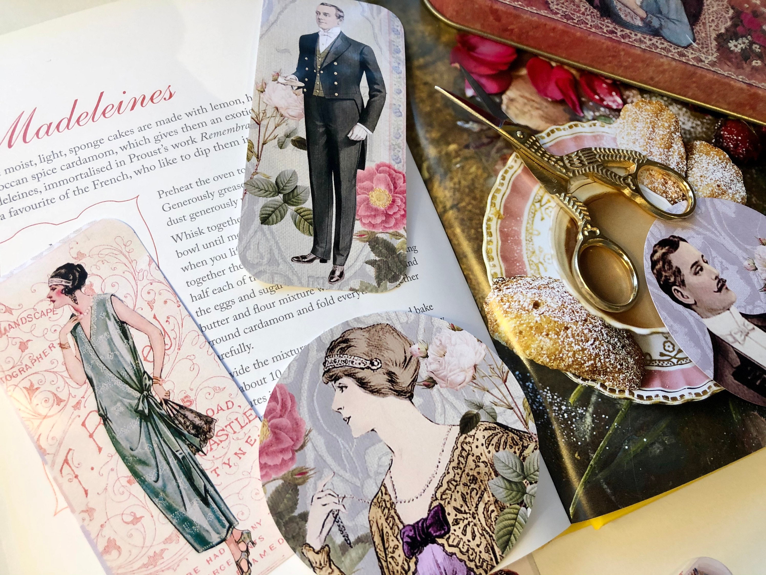 Vintage Stickers. 1920's Style Stickers. Pretty and Stylish Stickers ...