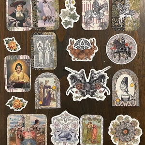 Medieval Stickers. 18 Medieval Inspired Stickers - Etsy