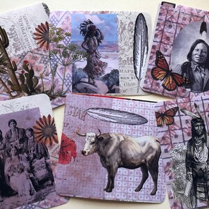 Native American Indian Stickers. Beautiful Vintage Style Stickers - Etsy UK