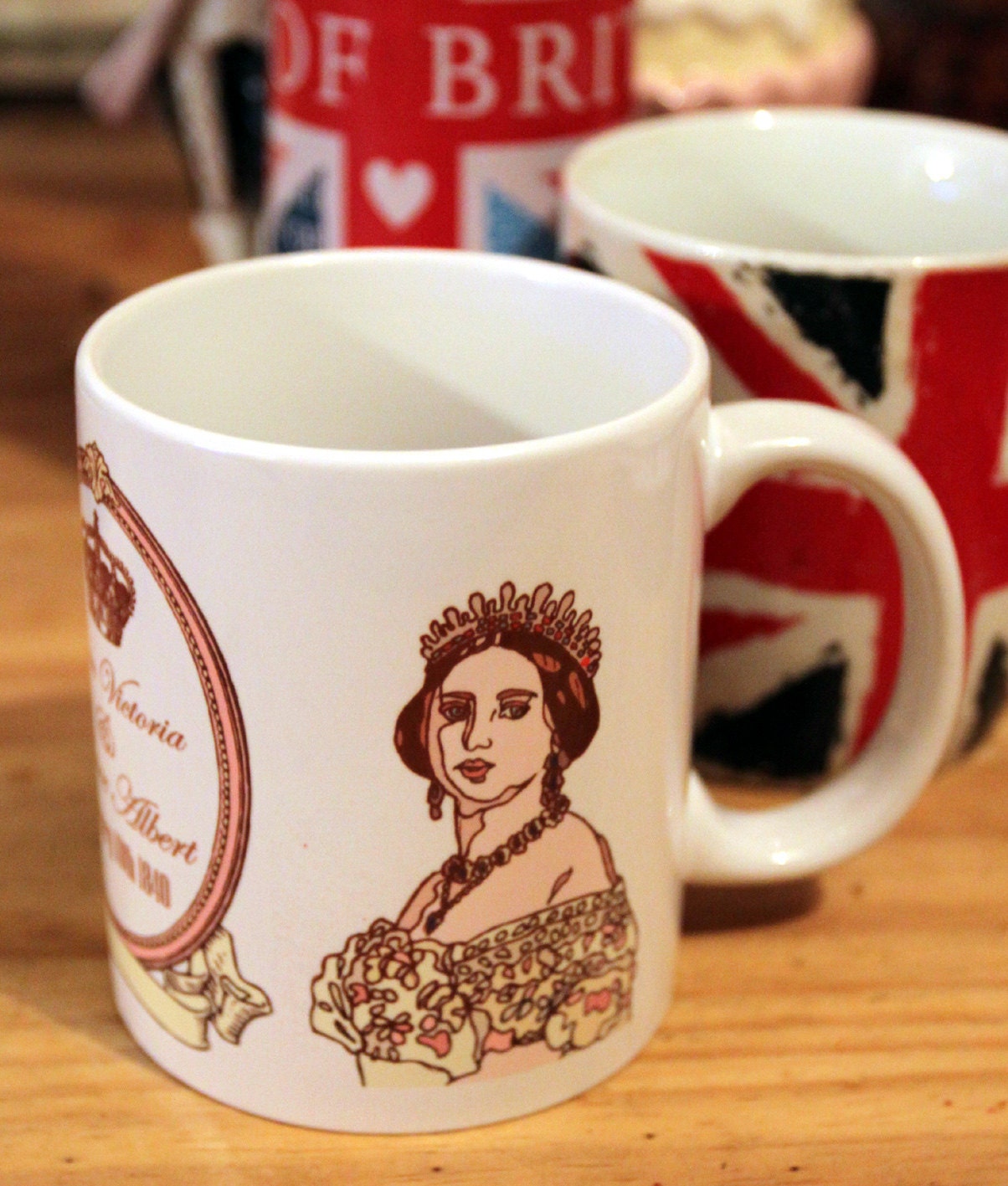 Queen Victoria and Prince Albert Mug Celebrating Their Wedding - Etsy